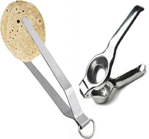 SHUBHCO Stainless Steel Chapati Chimta Papad Chimta Roti Chimta Utility ...