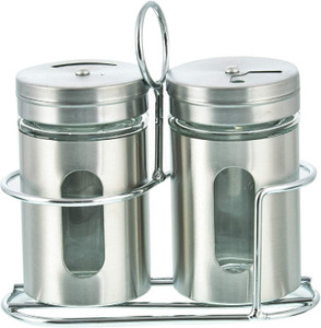 tirth hub Salt & Pepper Set Glass, Stainless Steel Price in India - Buy ...