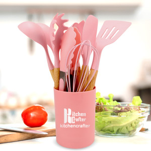DnD Enterprise Multicolors 12Piece Silicone Kitchen Utensil Set:Spatula ...