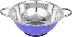 fackelmann Stainless Steel Colored Deep Colander For Washing Fruits and ...
