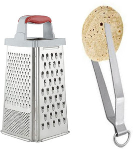 SHUBHCO Stainless Steel Chapati Chimta Papad Chimta Roti Chimta Utility ...