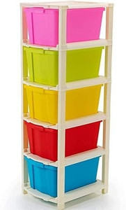 MAXTID Containers Kitchen Rack Plastic 5 Layer Multi-Purpose Modular ...