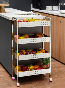 FHG Steel Kitchen Trolley Price in India - Buy FHG Steel Kitchen ...