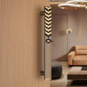 COMPASS 12" Brass Main Door Handle,Door Handles for Main Door,Pull ...