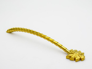 Rab (Code:- Hand Coco Tree, Size:-224mm,Finish:- PVD Gold) Zinc Cabinet ...