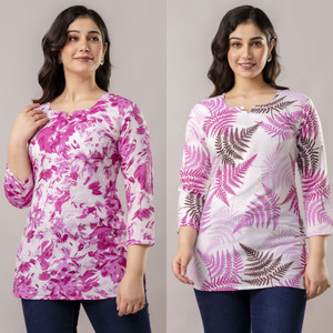 Tibra Attire Women Printed Straight Kurta - Buy Tibra Attire Women ...