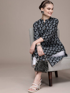 SAMOTA CREATION Women Printed Straight Kurta - Buy SAMOTA CREATION ...