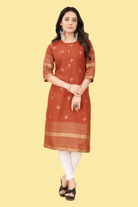 Anmi Printed Women A-line Kurta - Buy Anmi Printed Women A-line Kurta ...