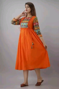 Hiyaa Fashion Women Printed Anarkali Kurta - Buy Hiyaa Fashion Women ...