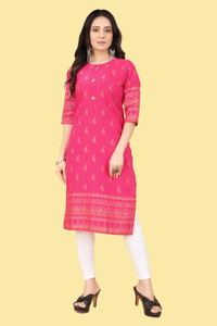 Anmi Printed Women A-line Kurta - Buy Anmi Printed Women A-line Kurta ...