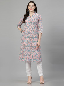 NEW STYLISH Women Self Design Straight Kurta - Buy NEW STYLISH Women ...