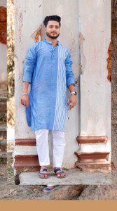 tant ghar Men Self Design Ethnic Dress Kurta - Buy tant ghar Men Self ...