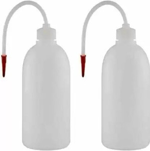 POLYLAB Low Density Polyethylene Wash Bottle 500ML with unbreakable ...