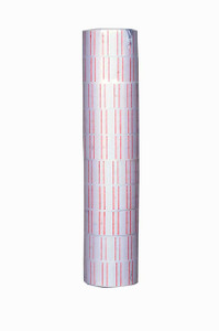 F.D. MART Price Label Roll 10 White Red Line Use For MX-5500 600 ...