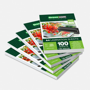 greencom A4 Thermal Lamination Sheets, 500-Pouches A4 Laminating Sheet ...