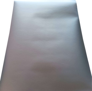Steko {12 x 60 Inch} PLAIN SILVER {Matte Finish} Self Adhesive ...
