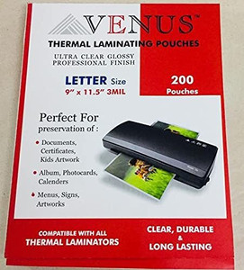 Venus A4 Laminating Sheet Price in India - Buy Venus A4 Laminating ...