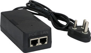Netstar Passive PoE Injector 12VDC @ 2A | with 3 Pin Power Cord | Plug ...