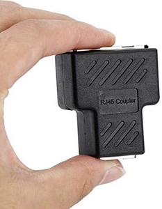 TBS 1 to 2 Way RJ45 Ethernet LAN Network Splitter Dual Adapter Ports ...