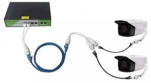 ITFY TECH POE MULTIPLEXER / SPLITTER / INJECTOR Lan Adapter Price in ...