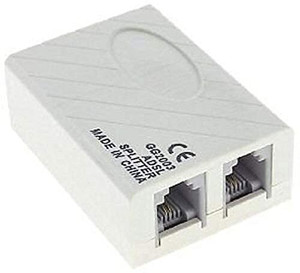 ULTRABYTES ADSL Splitter/ Filter/ADSL RJ11 for Landline Telephone and ...