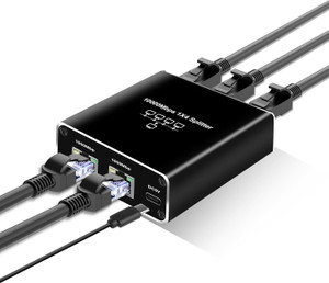 OG X NEXA WITH DEVICE Ethernet Splitter 1 to 2 Ethernet Cable Extend ...