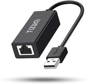 Tizum Ethernet Adapter USB to LAN Wired Adapter, USB Connector and ...