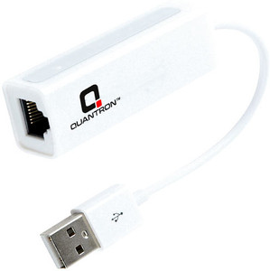 Quantron QUL-1110 USB to Lan Adapter Wired USB Lan Adapter compatible ...