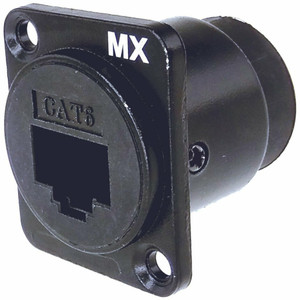 MX RJ-45 Female To RJ-45 Female Panel Mounting Connector (1pcs ...