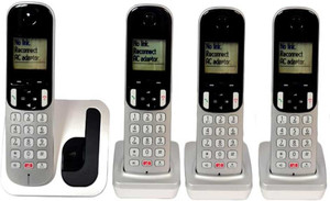 Panasonic WIRELESS INTERCOM 4 EXTENSIONS WITH CALLER ID & SPEAKERS ...