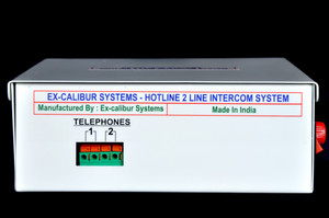 Excalibur EX-CALIBUR SYSTEMS - HOTLINE 2 LINE INTERCOM SYSTEM Corded ...