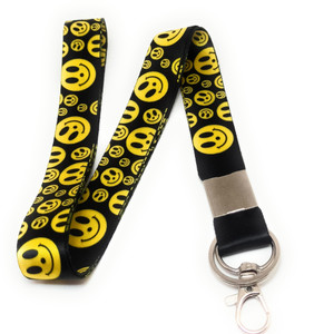 Key Era Smiley Face Emoji Id Card Holder Lanyard Price in India - Buy ...
