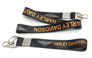 Key Era Harley Davidson Set Of 2 Fabric Keychain And Id Tag Holder ...