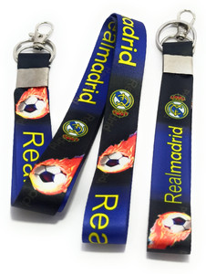 Key Era Real Madrid Football Club Set Of 2 Fabric Keychain And Lanyard ...