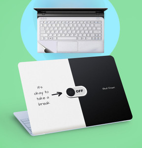 SDM 2IN1 SET OF BACK LAPTOP LAMINATION, PALMREST SKIN 14-16INCH-269 ...