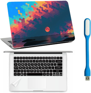 Namo Art 3in1 Accessories Combo- Painting Laptop Skin with PalmRest ...