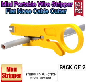 BALRAMA 9cm Mini Rotary Network Wire Cutter Stripper Punch Down Network ...