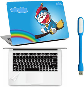 Namo Art 3in1 Accessories Set of - Doraemon Laptop Skins with PalmRest ...