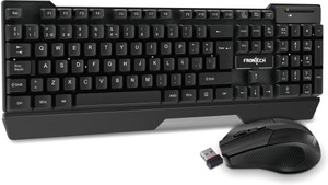 Frontech KB-0025 Wireless Keyboard and Mouse| Membrane Keys |Foldup ...