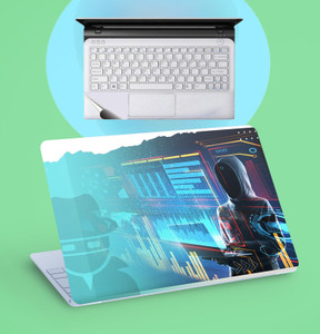 CREATER 2in1 LAPTOP LAMINATION, PALMREST SKIN for all laptops-425 Combo ...