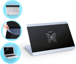 SDM 4in1 Combo Laptop Skin with Palmrest Skin, Screen Guard and Key ...