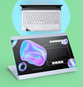 CREATER 2in1 LAPTOP LAMINATION, PALMREST SKIN for all laptops-673 Combo ...