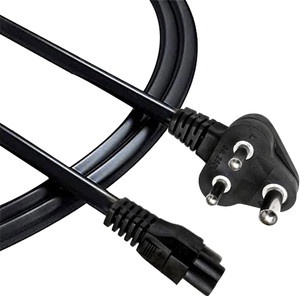TPS Replacement 3-Pin Laptop, Monitor, BIS Certified Power Cable (1M/3. ...
