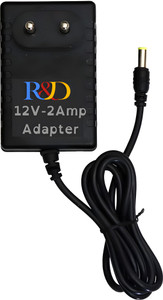 R&D Standard 12V 2AMP Power Supply with 5.5mm DC Plug 12 W Adapter - R ...