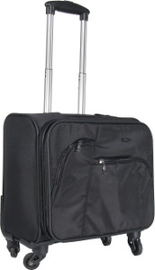 FBI-Fabco 16 inch Trolley Laptop Strolley Bag BLACK - Price in India ...