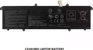 SOLUTIONS-365 COMPATIBLE C31N1905 BATTERY FOR ASUS VIVOBOOK S14 M433 ...