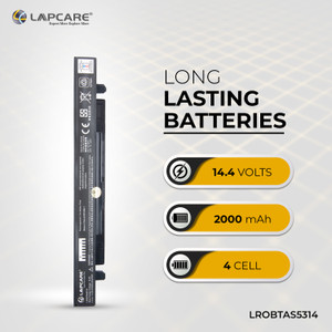 LAPCARE BATTERY DESIGNED FOR ASUS X550 4C 4 Cell Laptop Battery ...