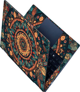 Flipkart SmartBuy _All Panel_Repeating geometric pattern Vinyl Laptop ...