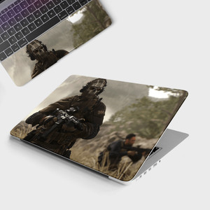 Yuckquee MODERN WARFARE CALL OF DUTY Top+Wrist Pad Vinyl Laptop Skin 14 ...