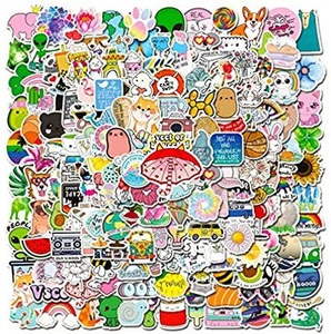 Acekar 200 Pcs Cute Stickers Pack Vinyl Waterproof Stickers Stylus ...